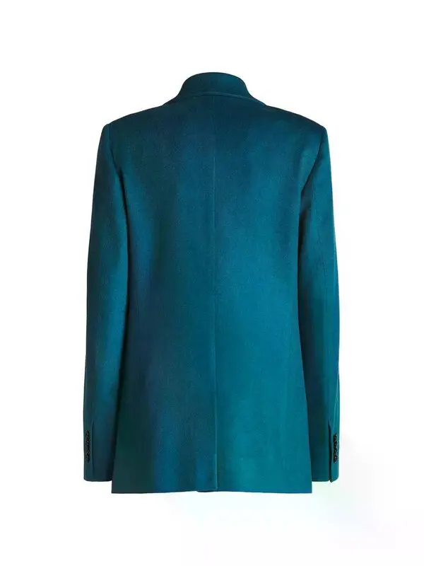 Kiton Single-breasted Long-sleeve Blazer
