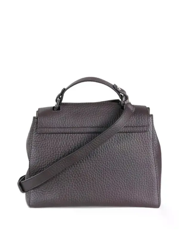 Orciani Small Sveva Soft Grained Leather Tote Bag