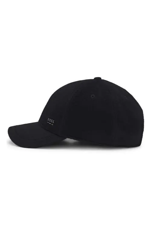 BOSS Wool & Silk Baseball Cap