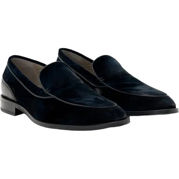 ALLSAINTS Gabriel Velvet Loafer