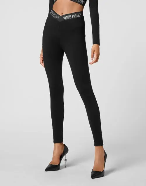 Philipp Plein Sport Leggings Tm - Black