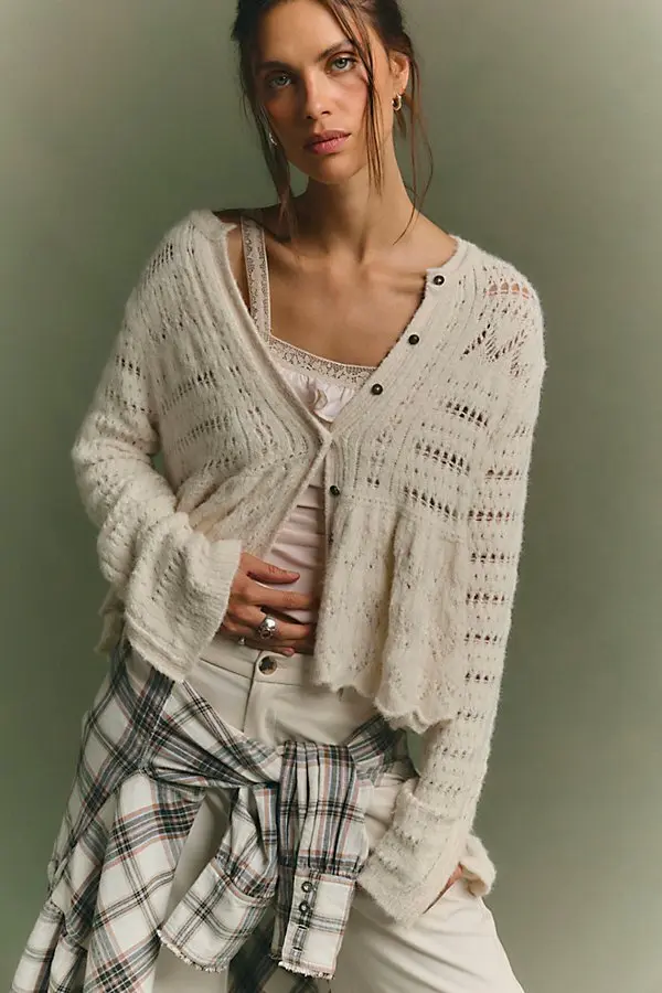 Free People Esmee Knit Cardigen