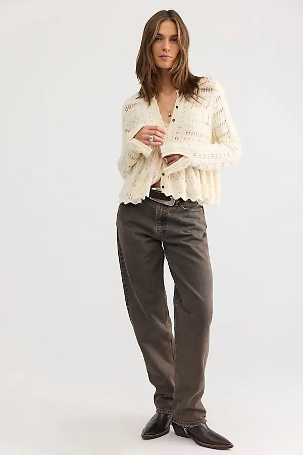 Free People Esmee Knit Cardigen