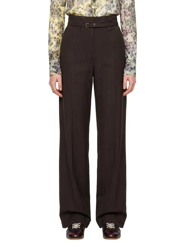 Dries Van Noten Pleated Casual Trousers