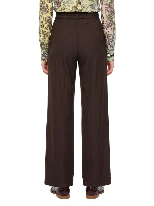 Dries Van Noten Pleated Casual Trousers