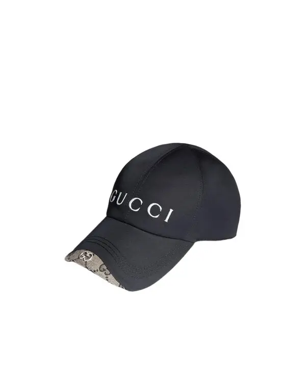 Gucci Cotton Canvas Baseball Hat