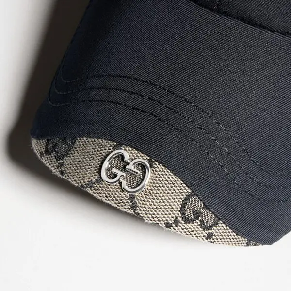 Gucci Cotton Canvas Baseball Hat