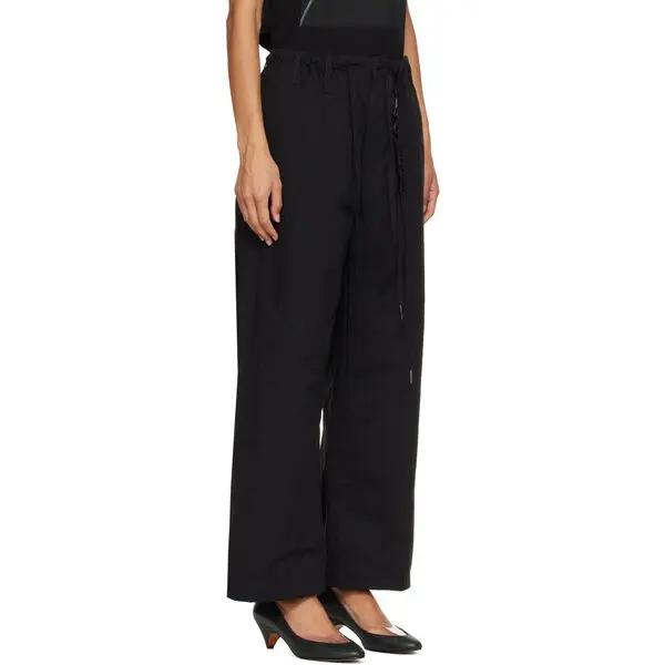 SONG FOR THE MUTE Hakama Drawstring Straight-leg Trousers