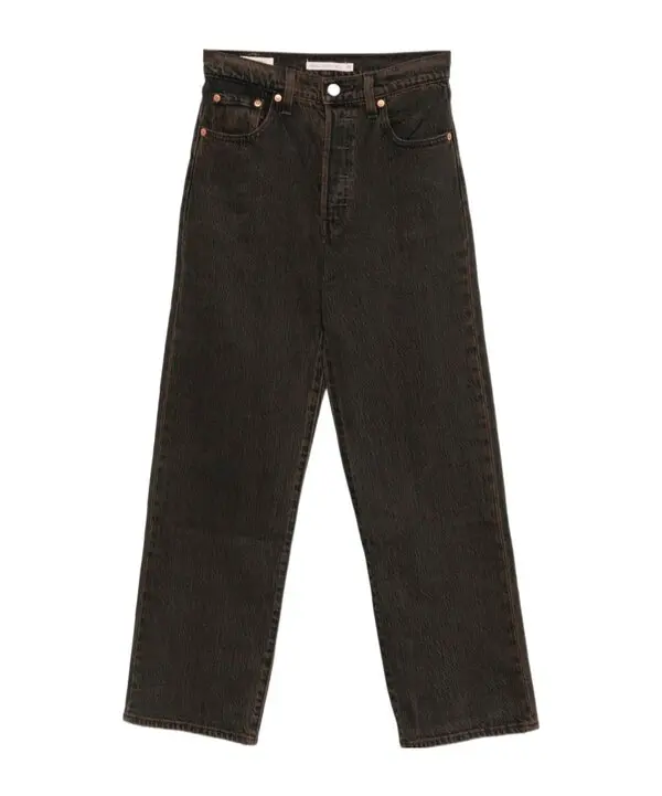 LEVI'S Logo Patch Straight-leg Jeans