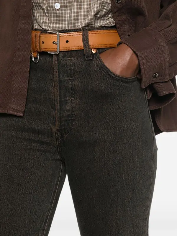 LEVI'S Logo Patch Straight-leg Jeans