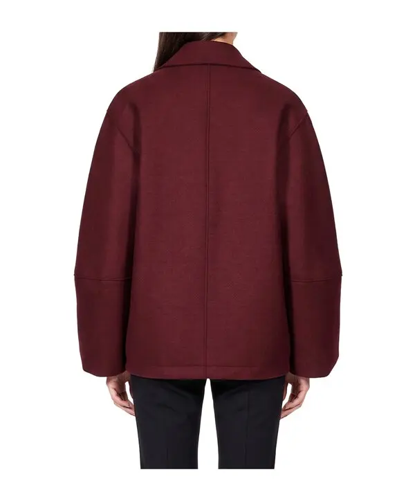 Harris Wharf London Long-sleeve Casual Jacket - Red