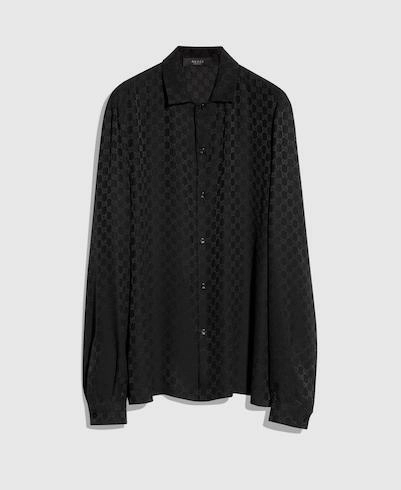 Gucci Gg Jacquard Shirt