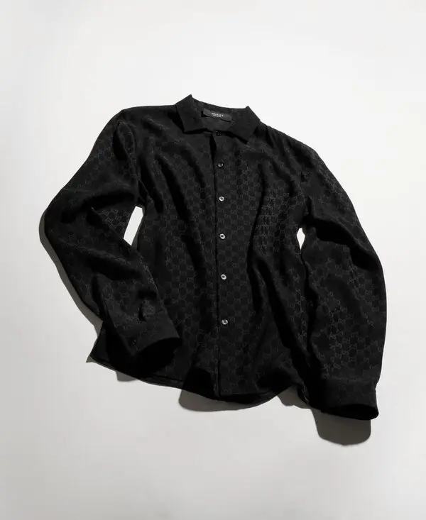 Gucci Gg Jacquard Shirt