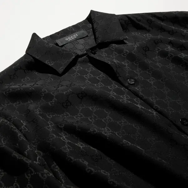 Gucci Gg Jacquard Shirt