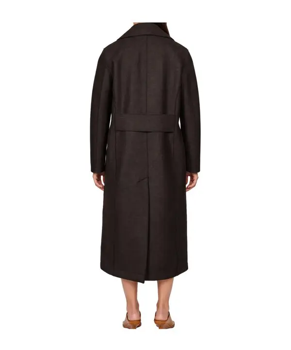Harris Wharf London Notched-lapel Double-breasted Coat