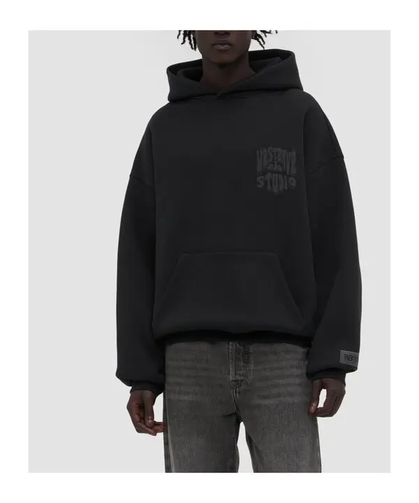 WRSTBHVR Logo-print Pouch-pocket Hoodie