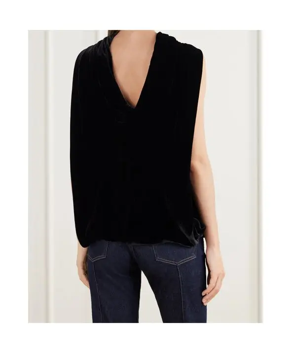 Simkhai Scarlett Velvet Top