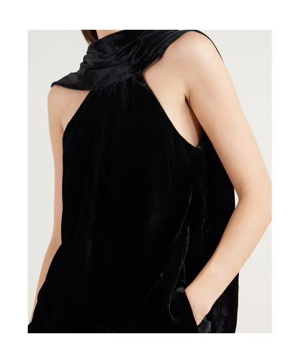 Simkhai Scarlett Velvet Top