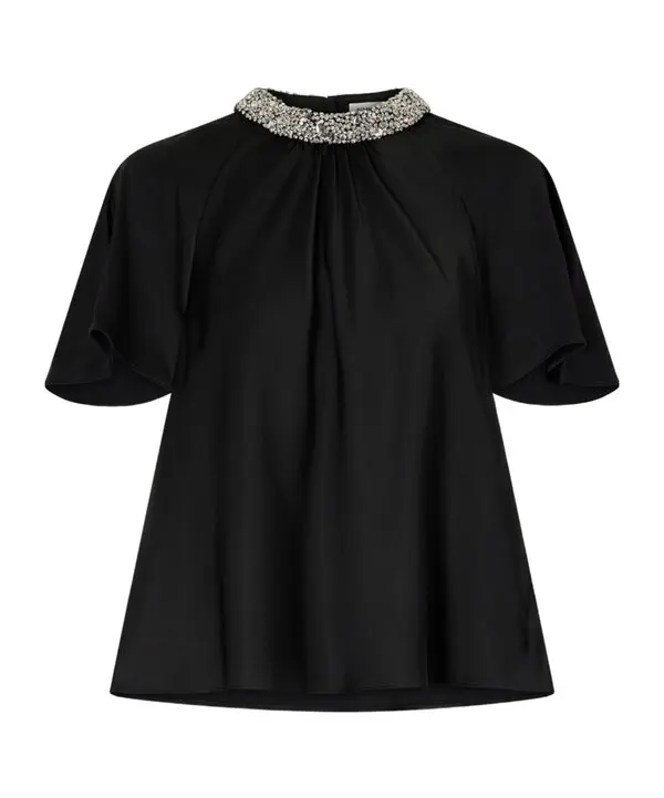 Simkhai Loreta Crystal-embellished Top