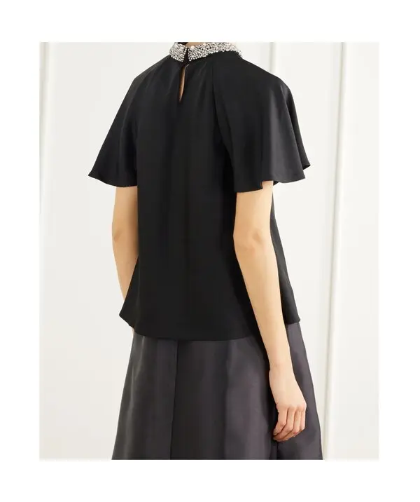 Simkhai Loreta Crystal-embellished Top