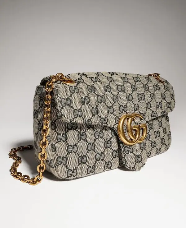 Gucci Jetset Gg Marmont Medium Shoulder Bag