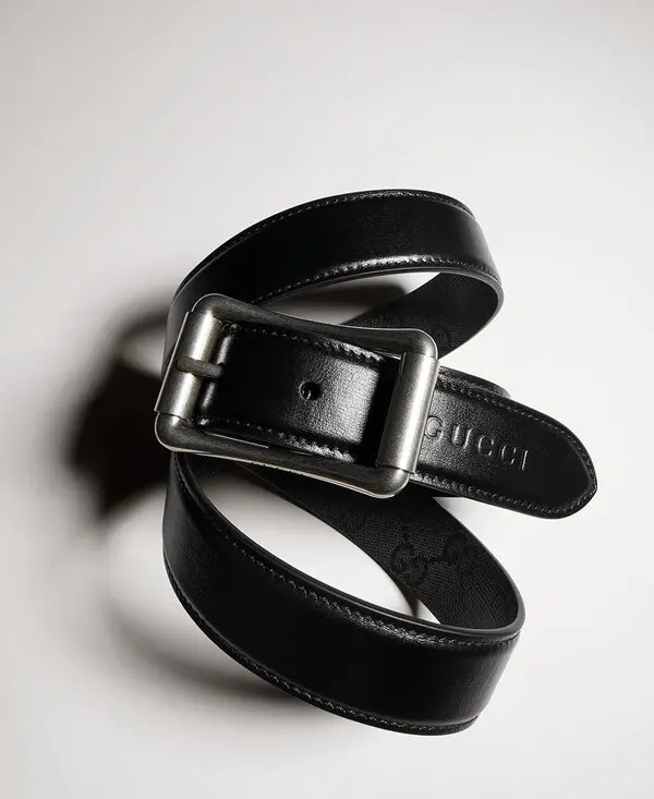Gucci Reversible Belt With Roller Buckle