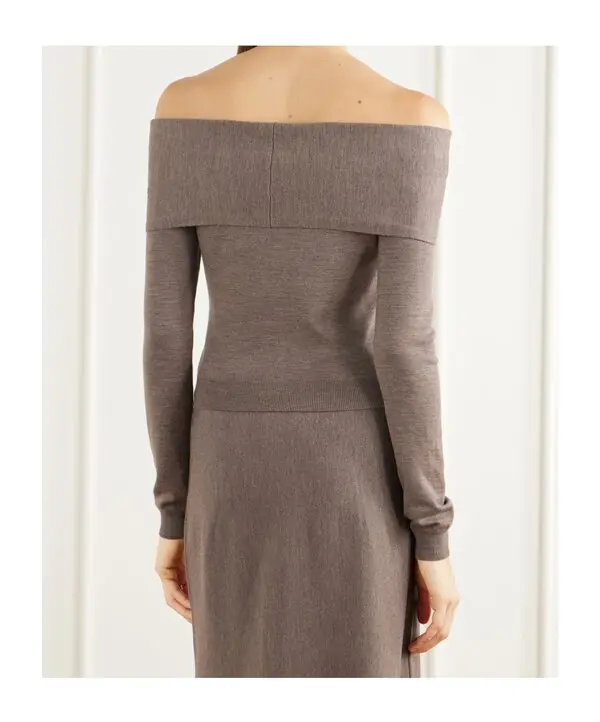 Simkhai Delphia Off-shoulder Sweater