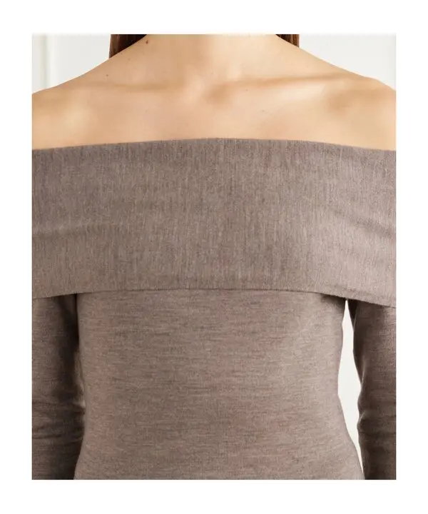 Simkhai Delphia Off-shoulder Sweater