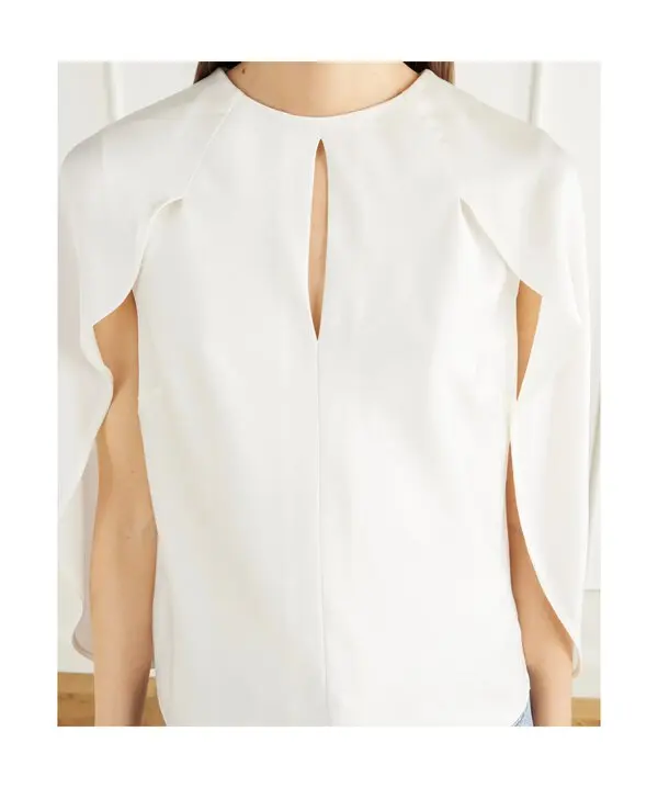 Simkhai Lauren Cut-out Detail Top - Ivory