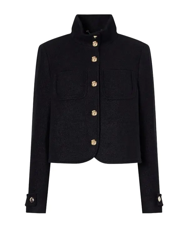 Simkhai Wilcox Wool-blend Bouclé Coat