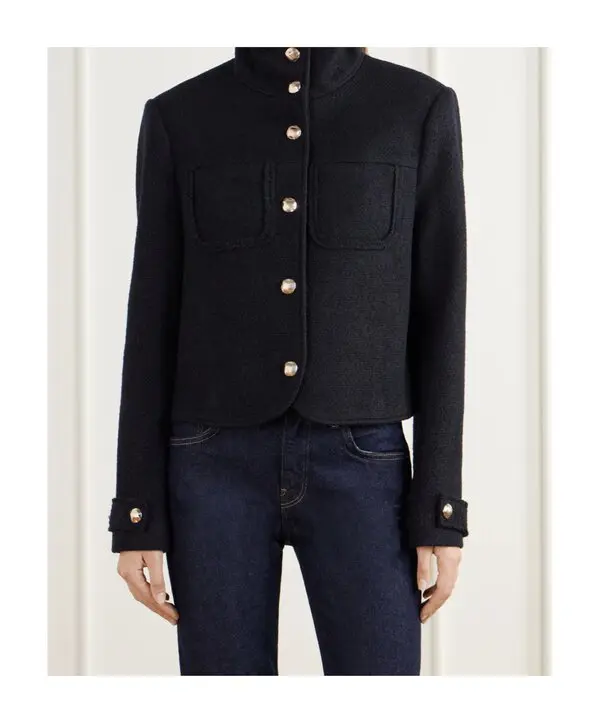 Simkhai Wilcox Wool-blend Bouclé Coat