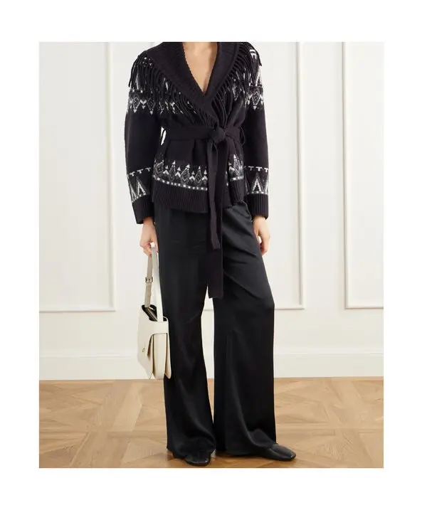 Simkhai Anaise Souffel Island Wool-blend Cardigan
