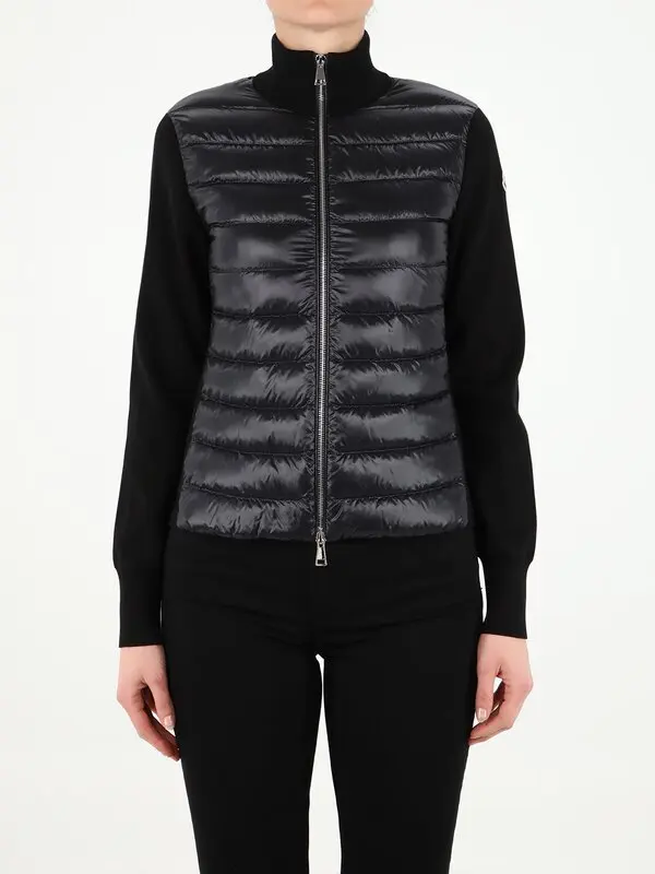 Moncler Zipper Quilted Down Jacket
