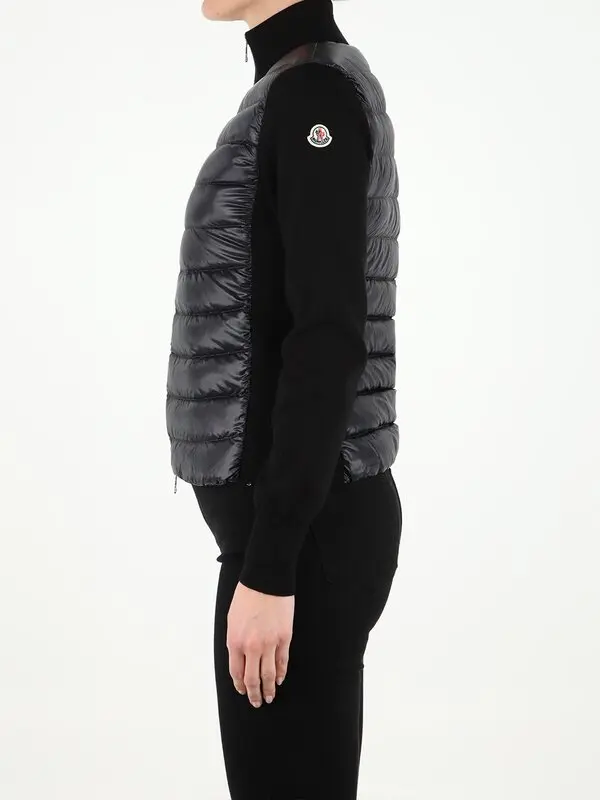 Moncler Zipper Quilted Down Jacket