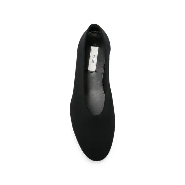 TOTEME Pointed-toe Ballet Flats