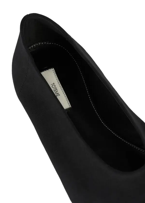 TOTEME Pointed-toe Ballet Flats