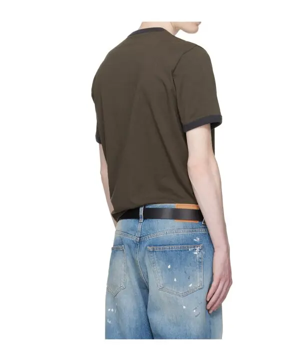 JEANERICA Contrast-trim T-shirt