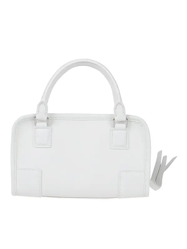 Loewe Zippered Shoulder Bag - White