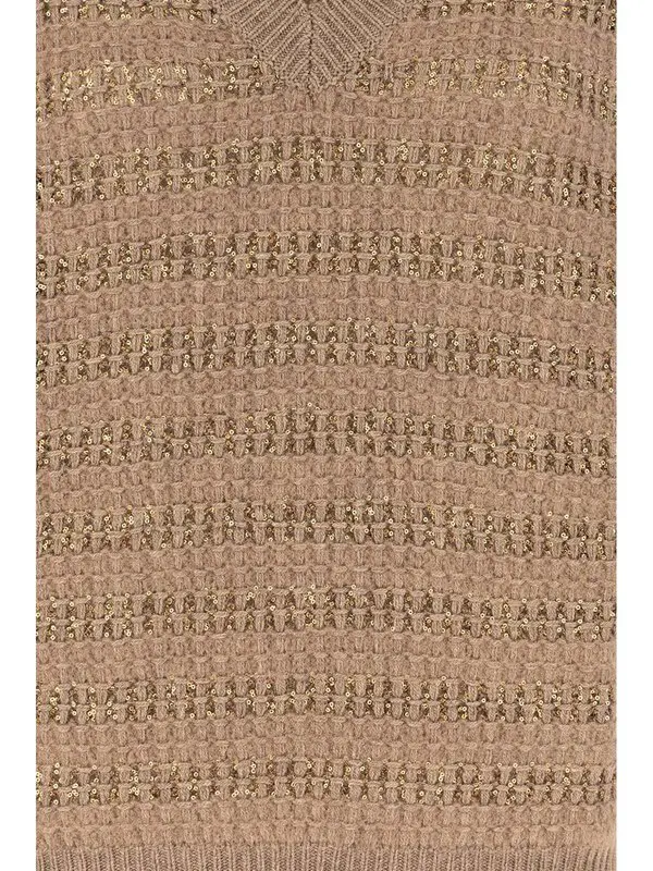 Fabiana Filippi Short-sleeved Knit Top
