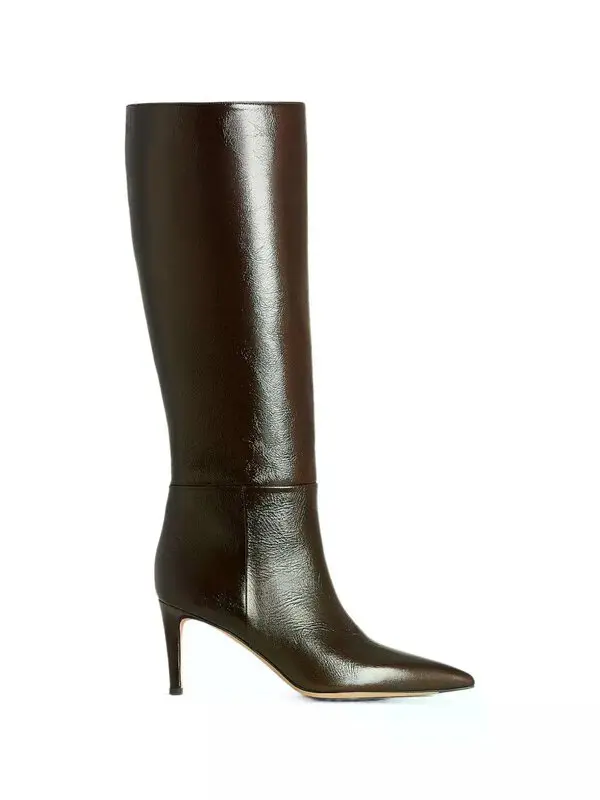 Kiton Pointed-toe Leather Boots