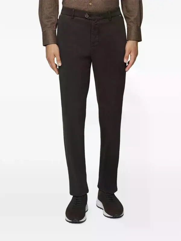 Kiton Button-up Straight-leg Trousers