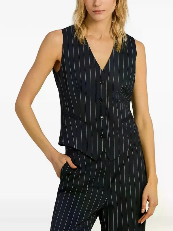 Kiton Pinstripe-pattern Waistcoat