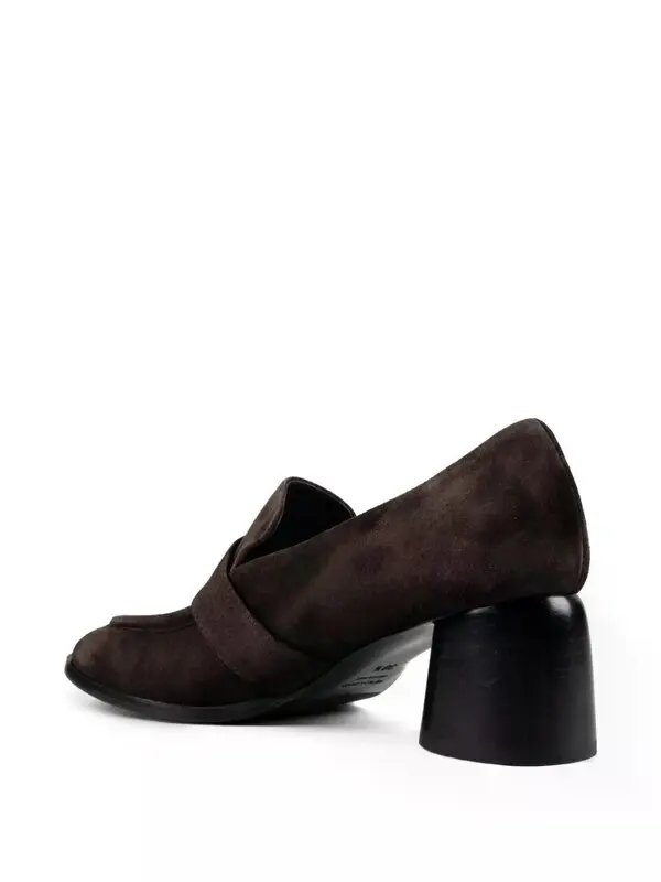 CHUCKIES Buckle-detail Suede Pumps