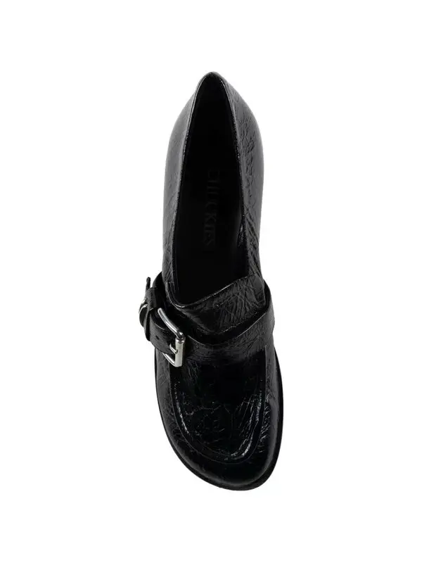 CHUCKIES Buckle-fastening Block-heel Pumps