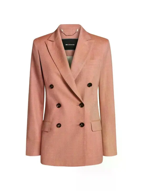 Kiton Double-breasted Tailored Jacket