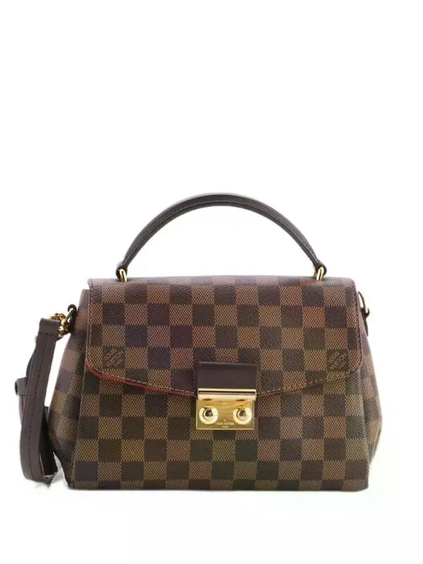 LOUIS VUITTON Croisette Handbag Damier Crossbody Bag - Brown