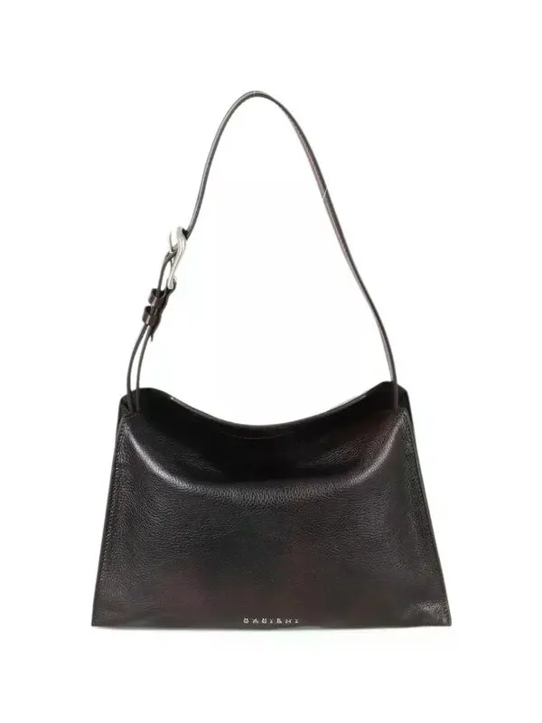 Orciani Small Trinity Lagoon Logo-plaque Shoulder Bag