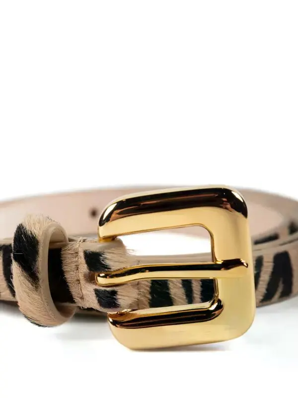 DEHANCHE Zebra-print Belt