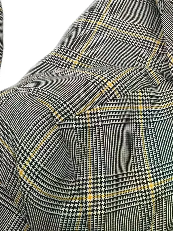 Gucci Single-breasted Check Jacket