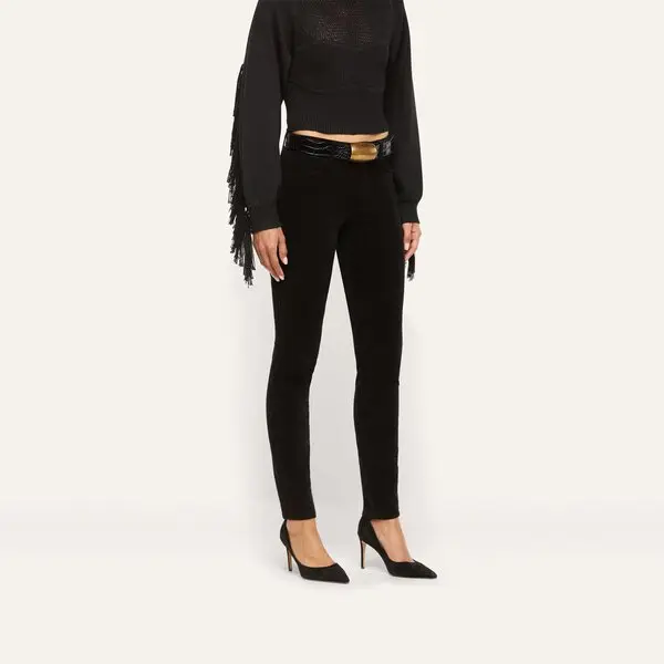 L'AGENCE Marguerite Corduroy Skinny Pants